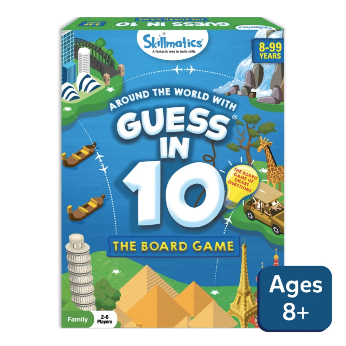 Guess in 10: Around the World Board Game by Skillmatics 8yrs+ — My Playroom