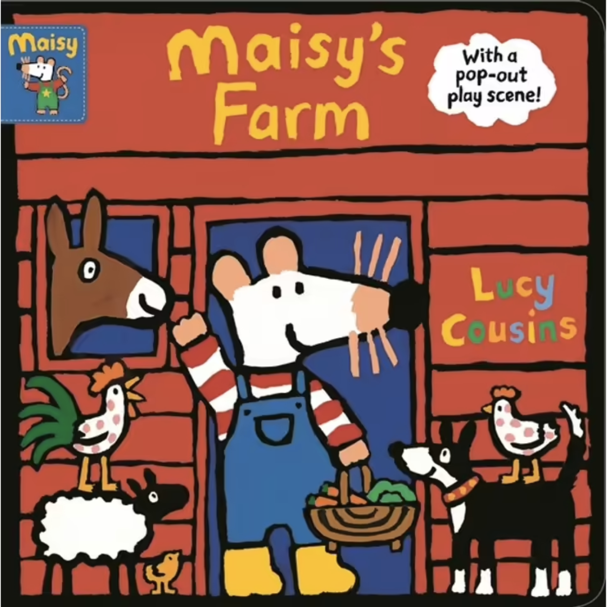 Maisy's Farm (Board Book) by Lucy Cousins: Farm Animal Kids Book — My ...