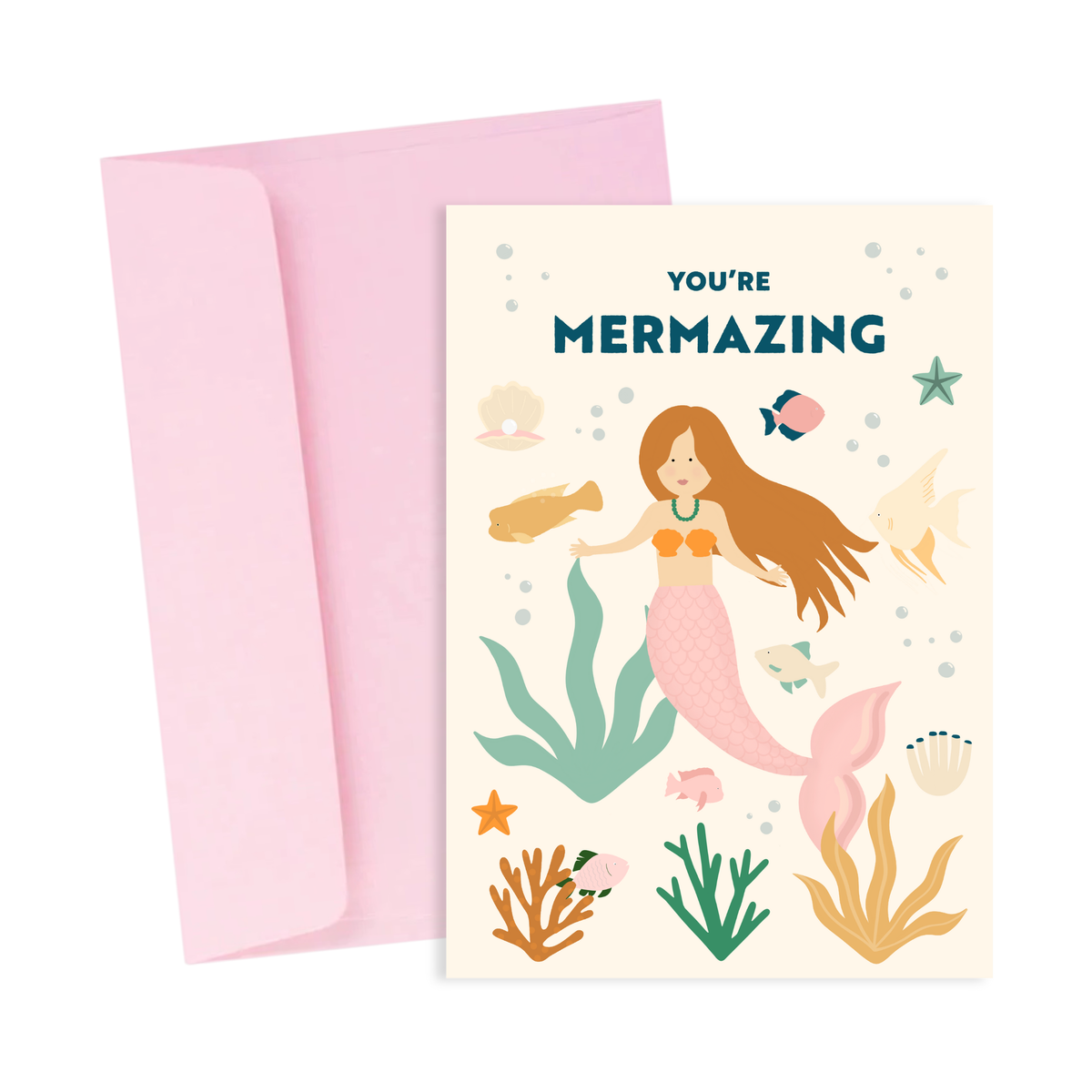 You're Mermazing Card Kids Birthday Card By Popsy Press — My Playroom