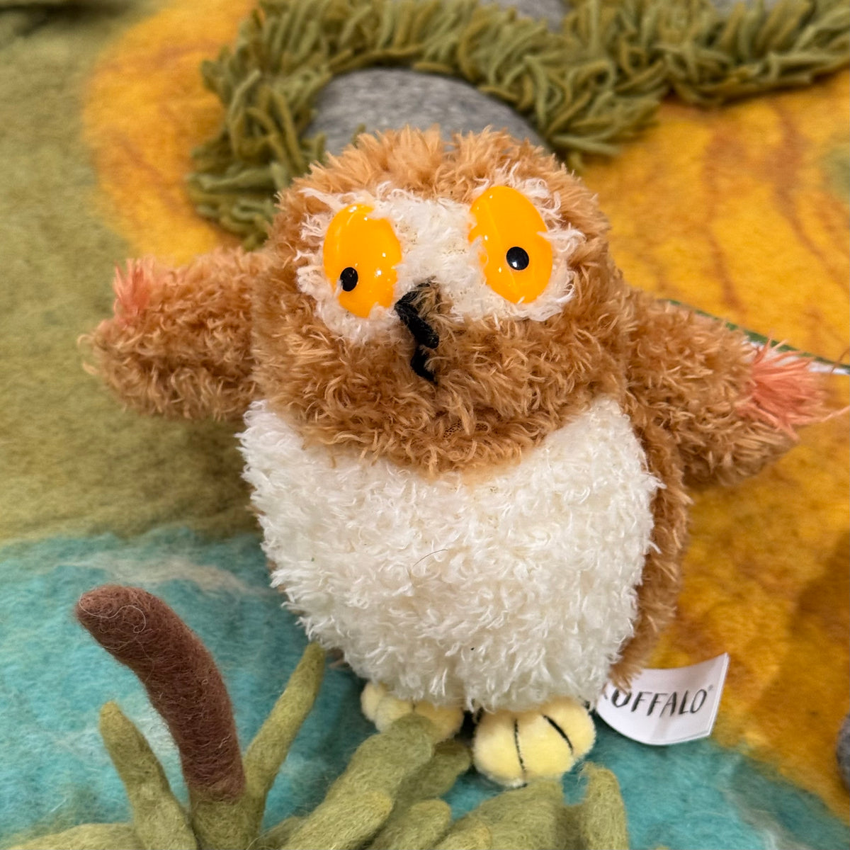 The Gruffalo Owl Plush Toy 14cm by Axel Scheffler 3yrs+ — My Playroom