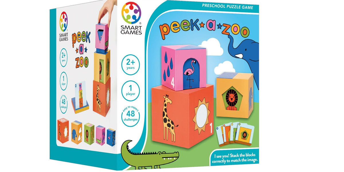 Smart Games Peek A Zoo Developmental Toys for Toddlers 2yrs+ — My Playroom