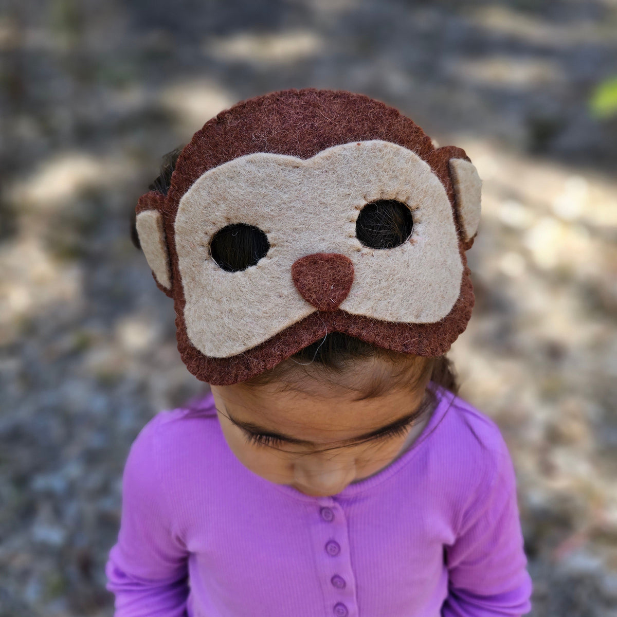 Pashom Felt Monkey Mask Pretend & Imaginative Play Costumes 2yrs+ — My ...