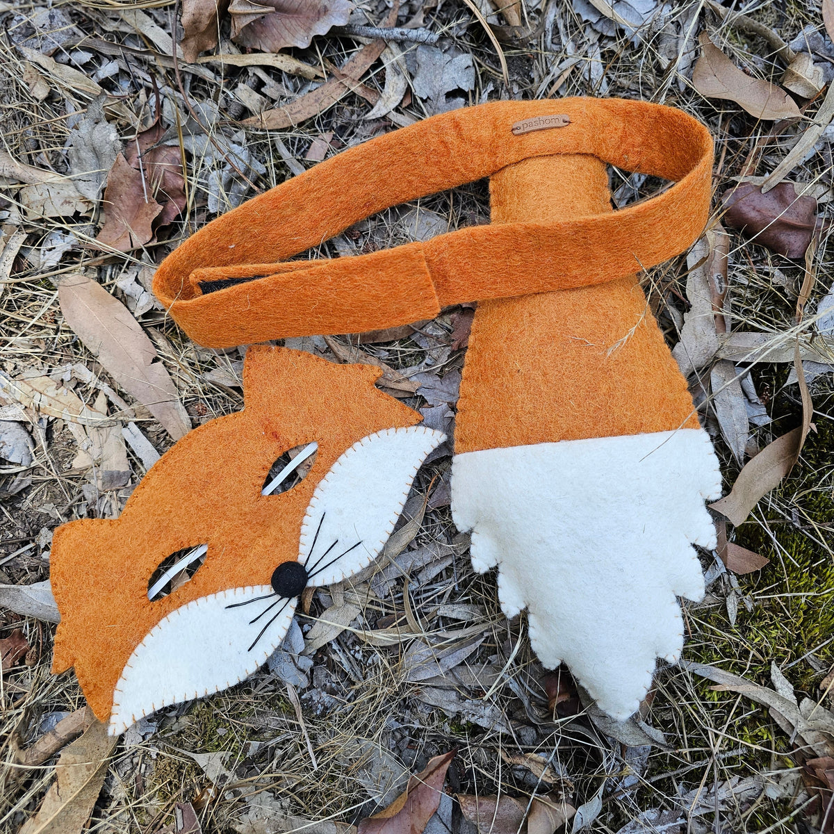 Pashom Felt Fox Mask and Tail Set Pretend & Imaginative Play Costumes ...