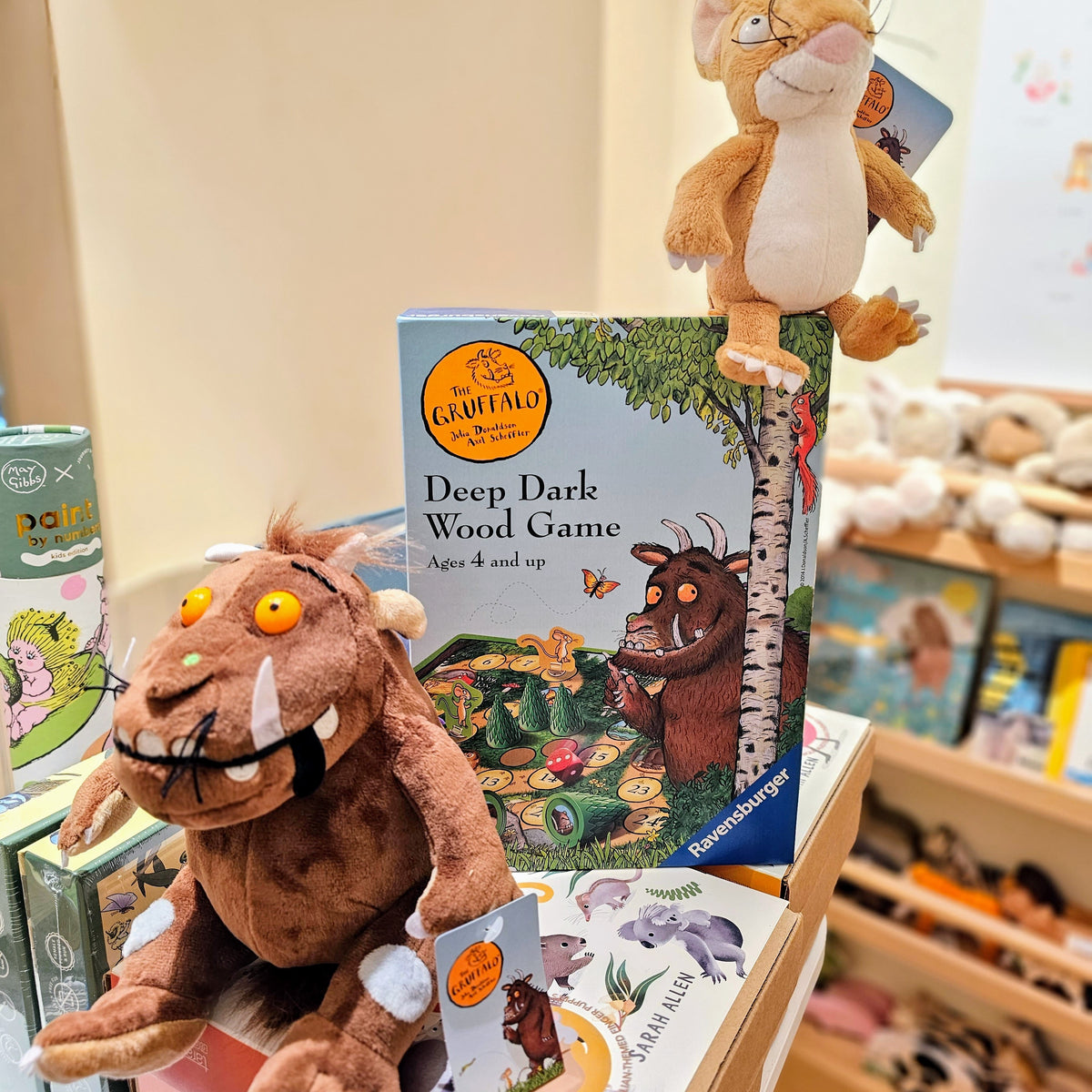 Ravensburger The Gruffalo Deep Dark Wood Board Games for kids Gifting ...