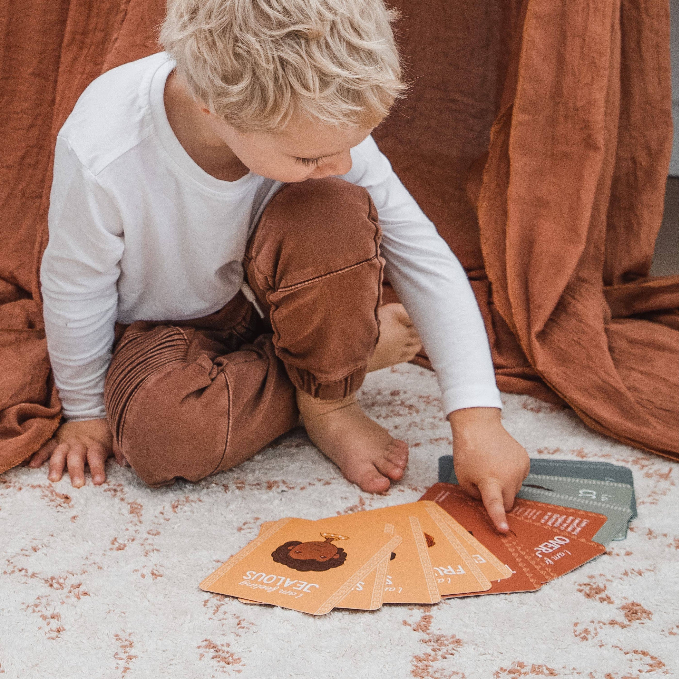 The Creative Sprout Emotions Cards For Kids, Feelings, Wellbeing, Life ...