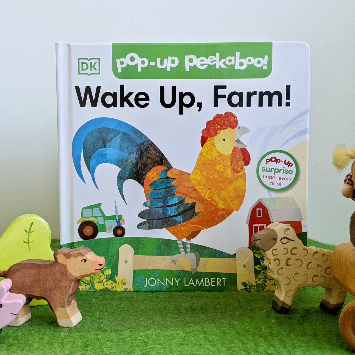 Jonny Lambert's Wake Up, Farm! (Lift the Flap and Pop Up Book) Interac ...