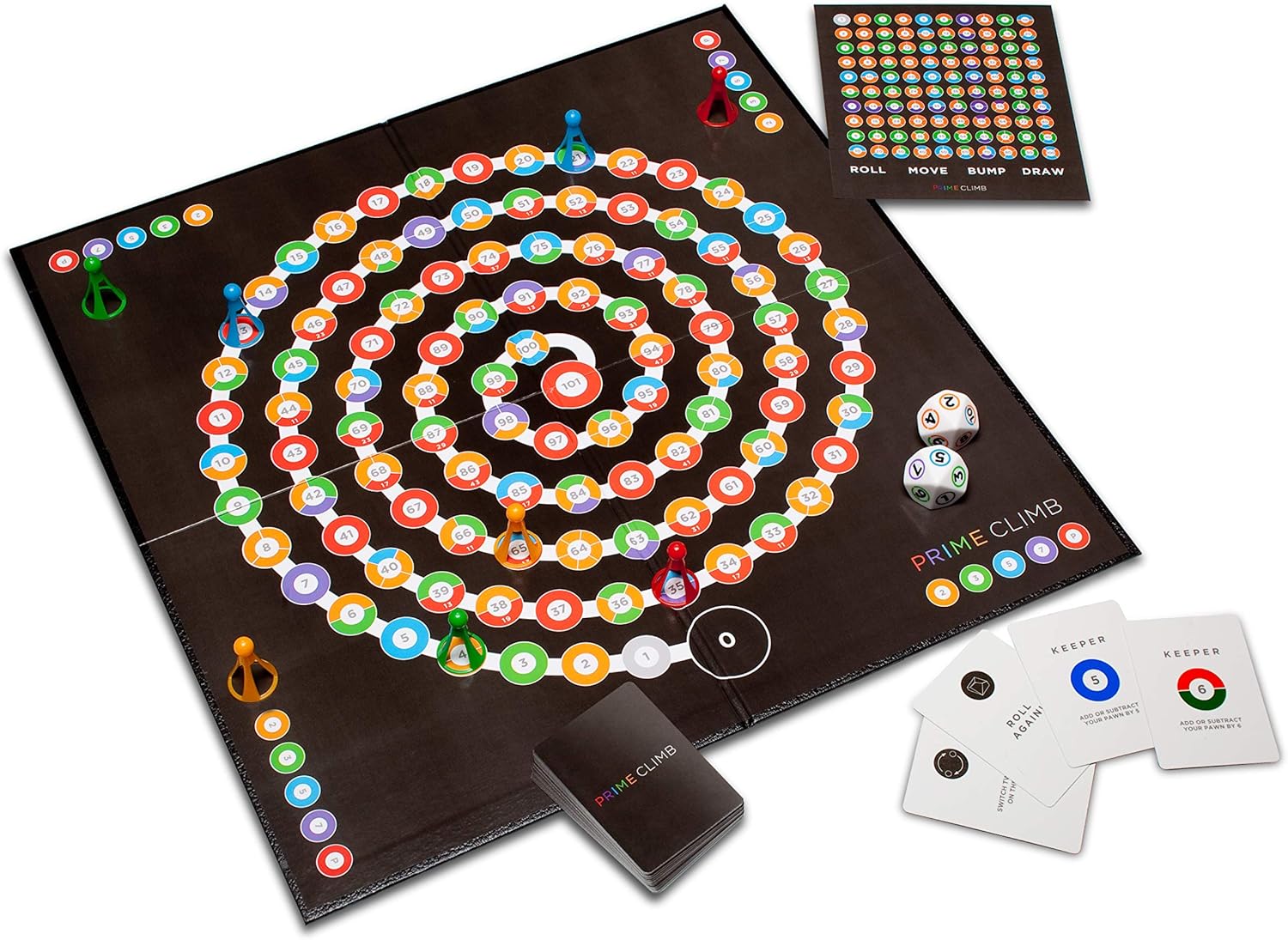 Prime Number Game Climb Board Game Cognitive Early Math Games for Kids ...