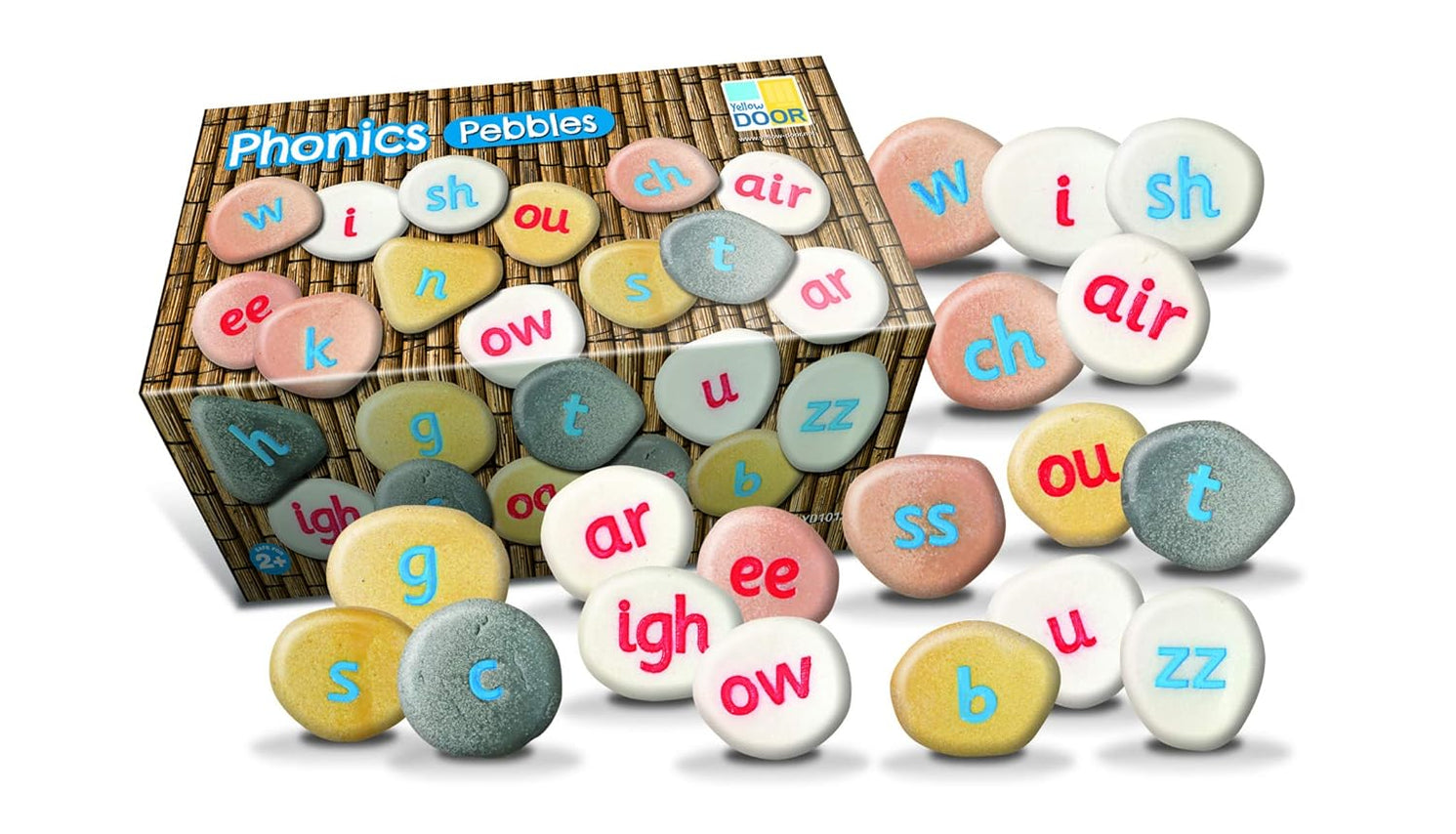 Yellow Door Phonics Pebbles Early Literacy Sensory Toys Developmental ...