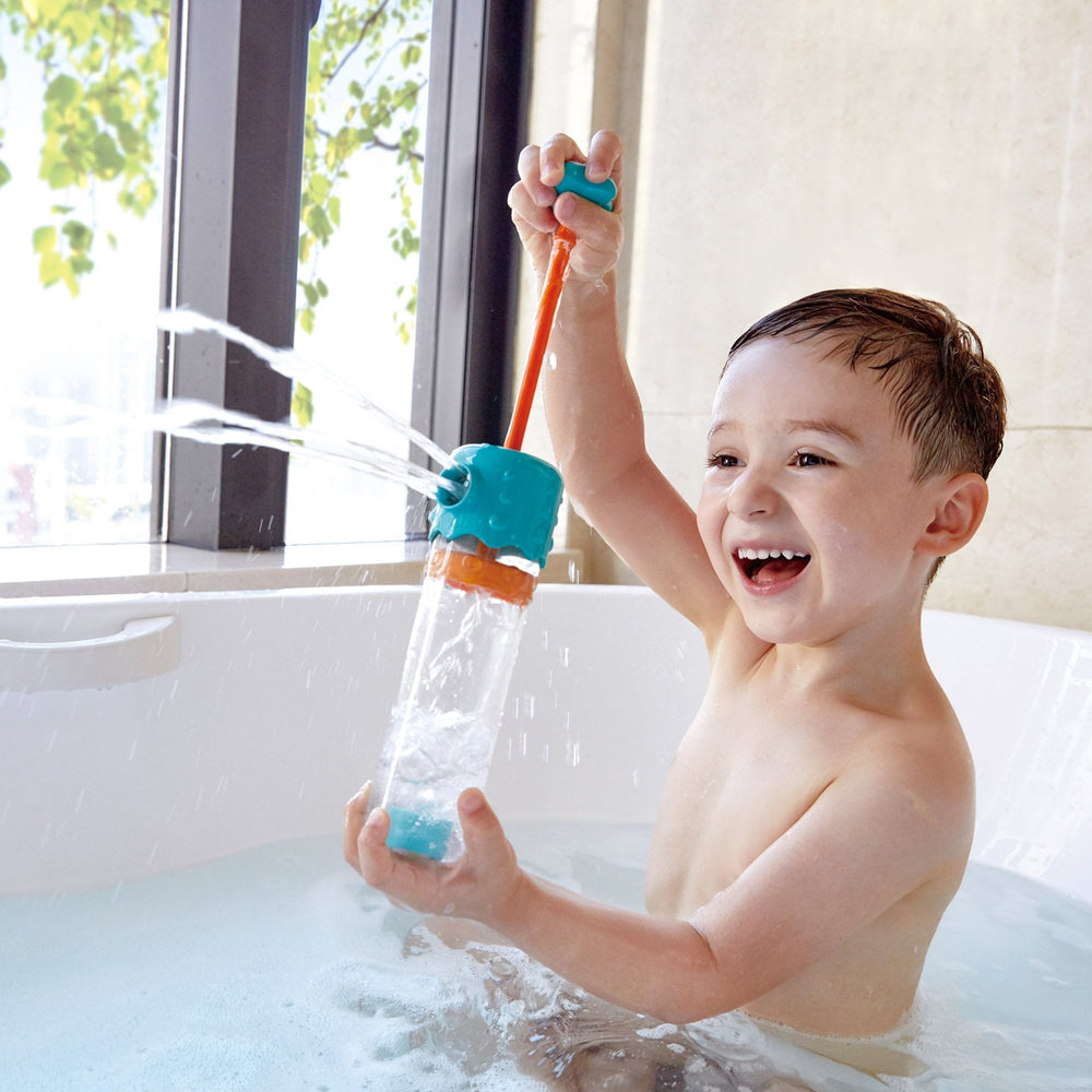 Hape Bath Multi-Spout Sprayer Bath Toys for Toddlers Sensory Toys Deve ...