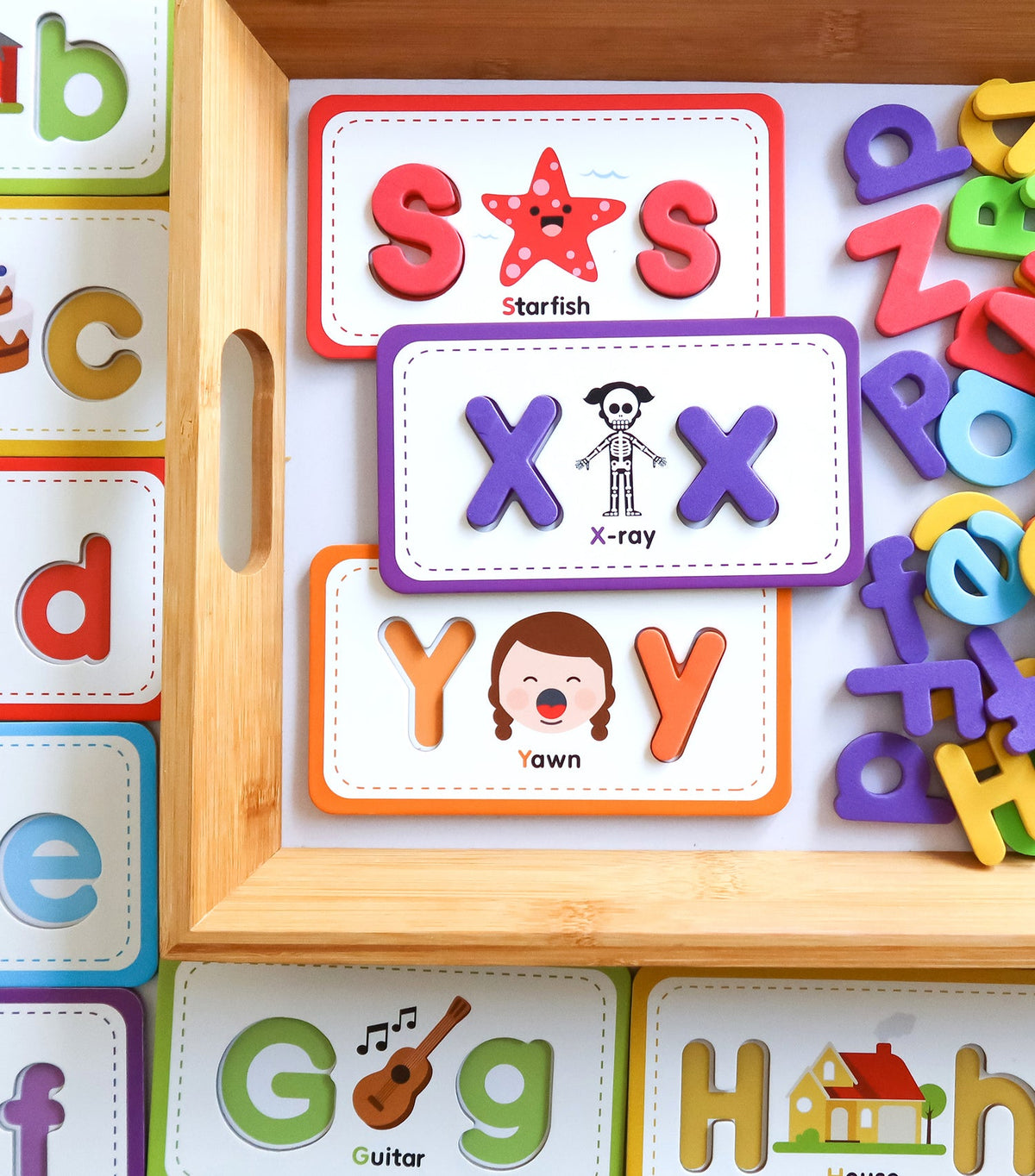 Curious Columbus ABC Flashcards and Magnetic Letters Early Phonics Lit ...