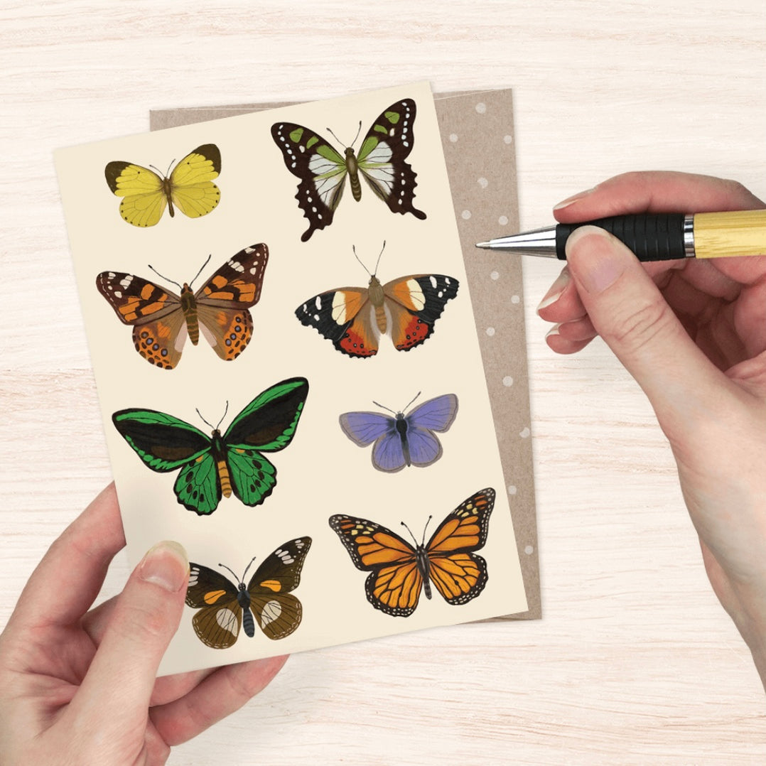 Greeting Card Native Flutter by Earth Greetings (First Nation Artist N ...