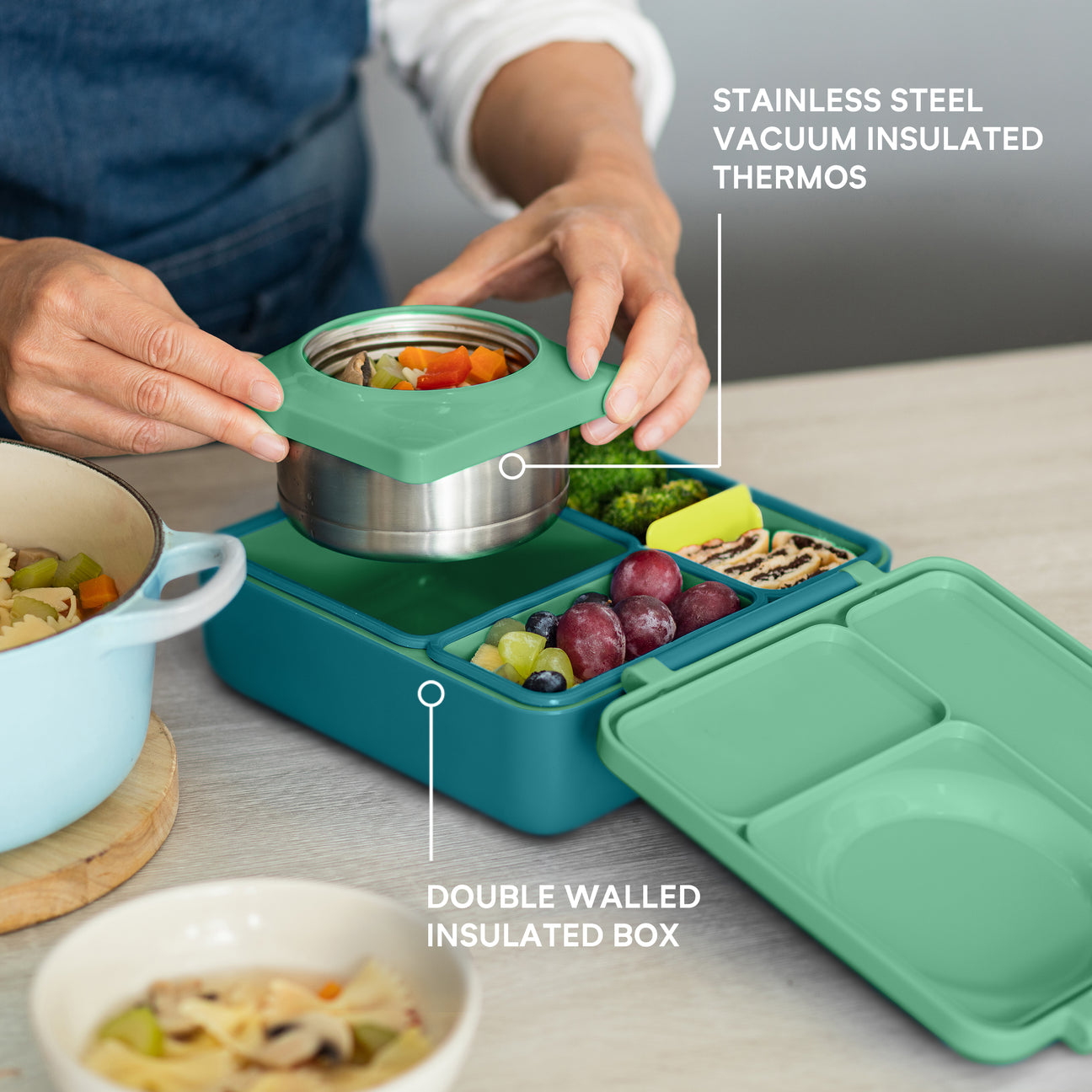 Omie Lunch Box – Insulated Bento Box for Kids — My Playroom