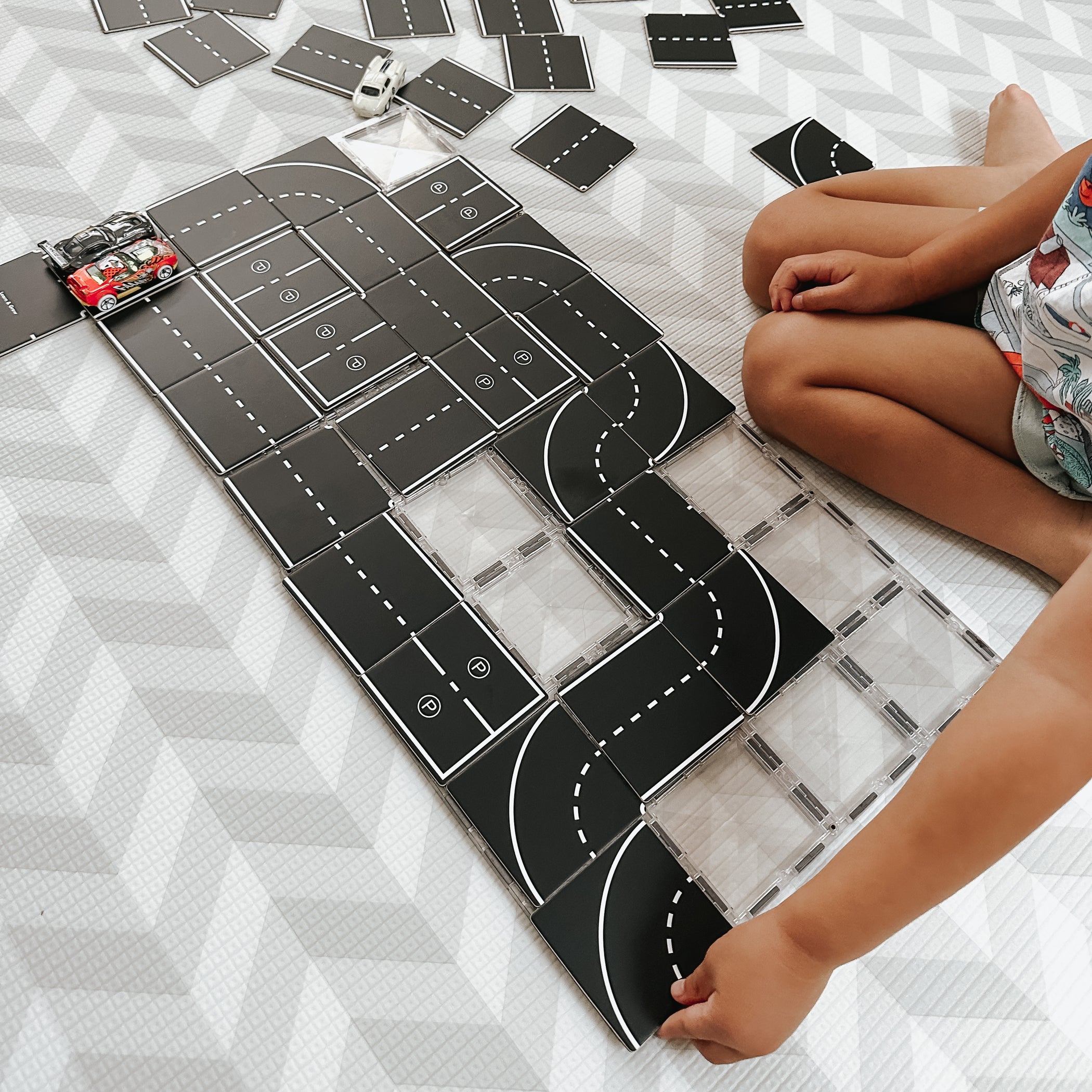 Magnetic Road Tiles | Creative Play and Learning — My Playroom