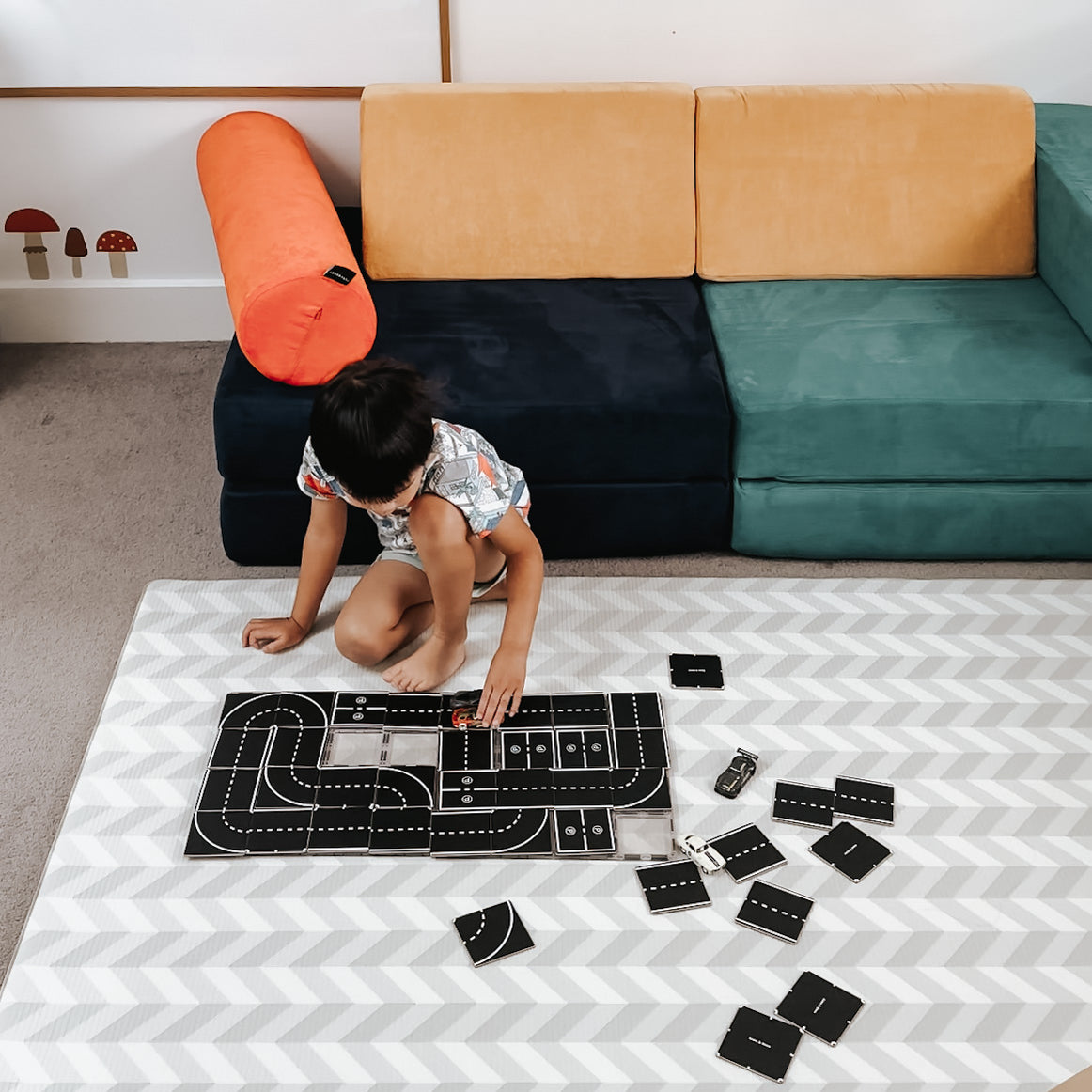 Magnetic Road Tiles | Creative Play and Learning — My Playroom
