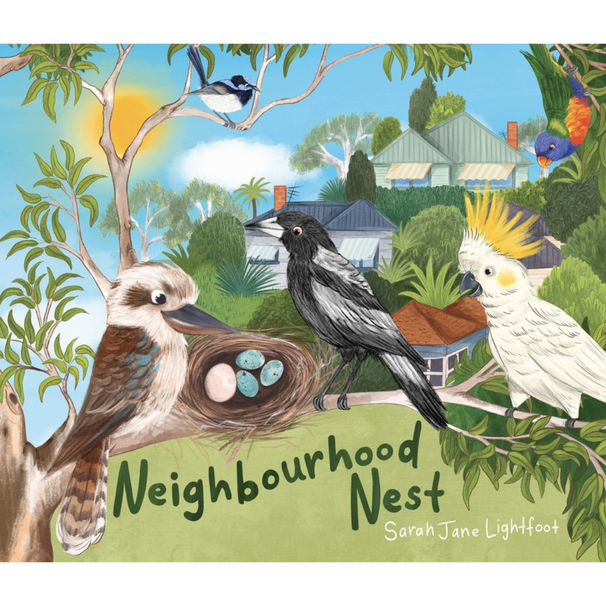 Neighbourhood Nest (Hardcover) By Sarah Jane Lightfoot Kids Australian ...