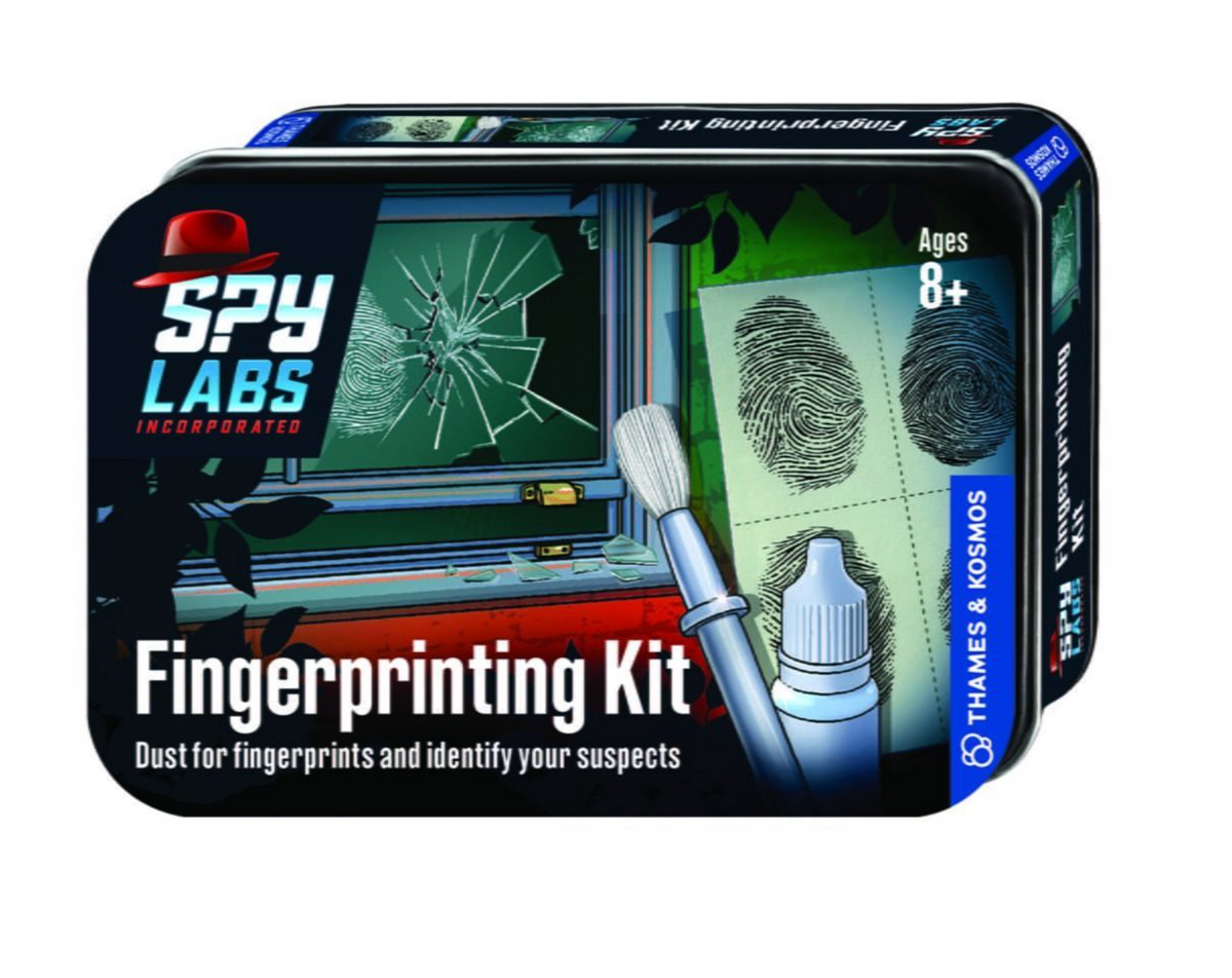 Thames & Kosmos Spy Labs Fingerprinting Kit STEM Toy for 8yrs+ — My ...