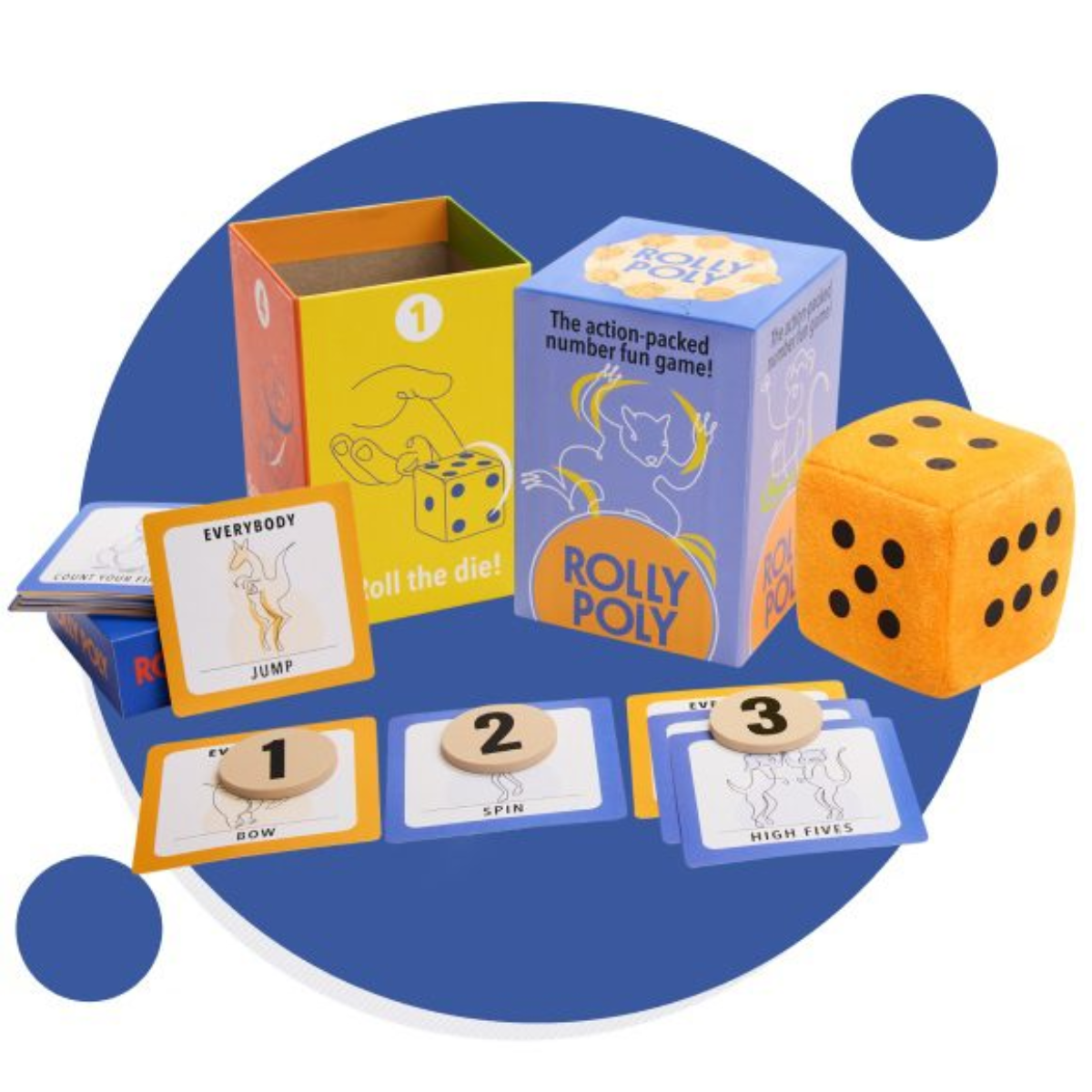 Rolly Poly Action Packed Number Game STEM Toys 4yrs+ — My Playroom
