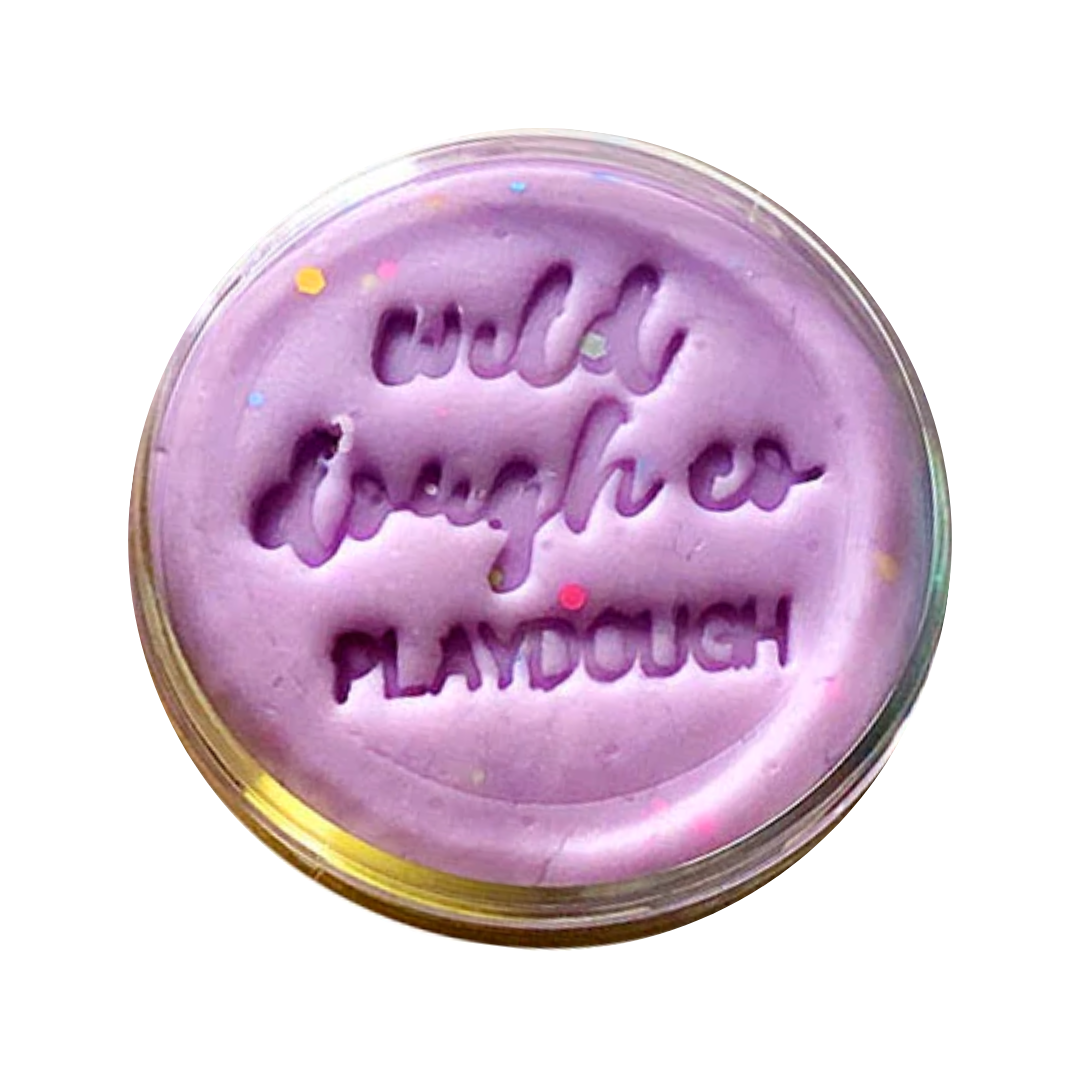 Wild Dough Party Purple Playdough Bubblegum Scent 280gram Sensory Toys ...