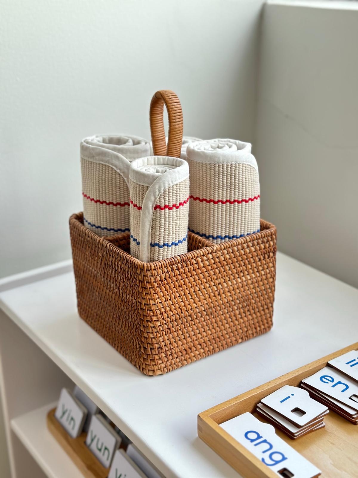 Montessori Movable Alphabet Spelling Mat (Small) 20 x 60cm Early Liter ...