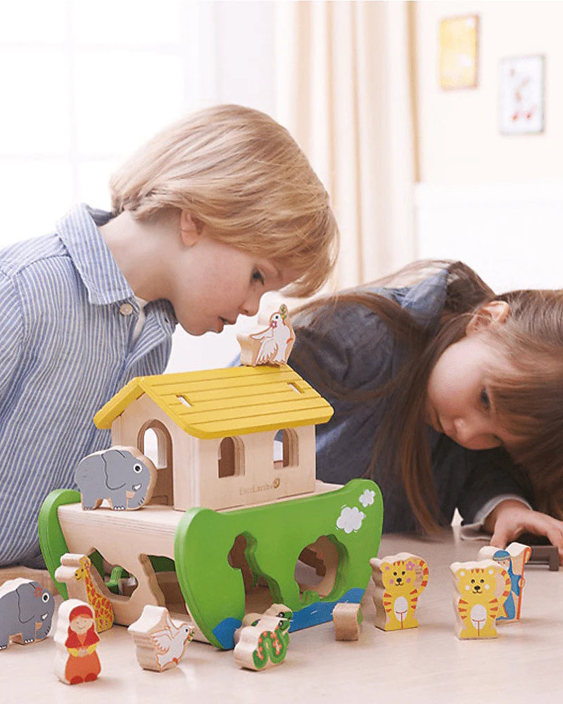 EverEarth Shape Sorting Noah's Ark Toddler Pretend & Imaginative Play ...