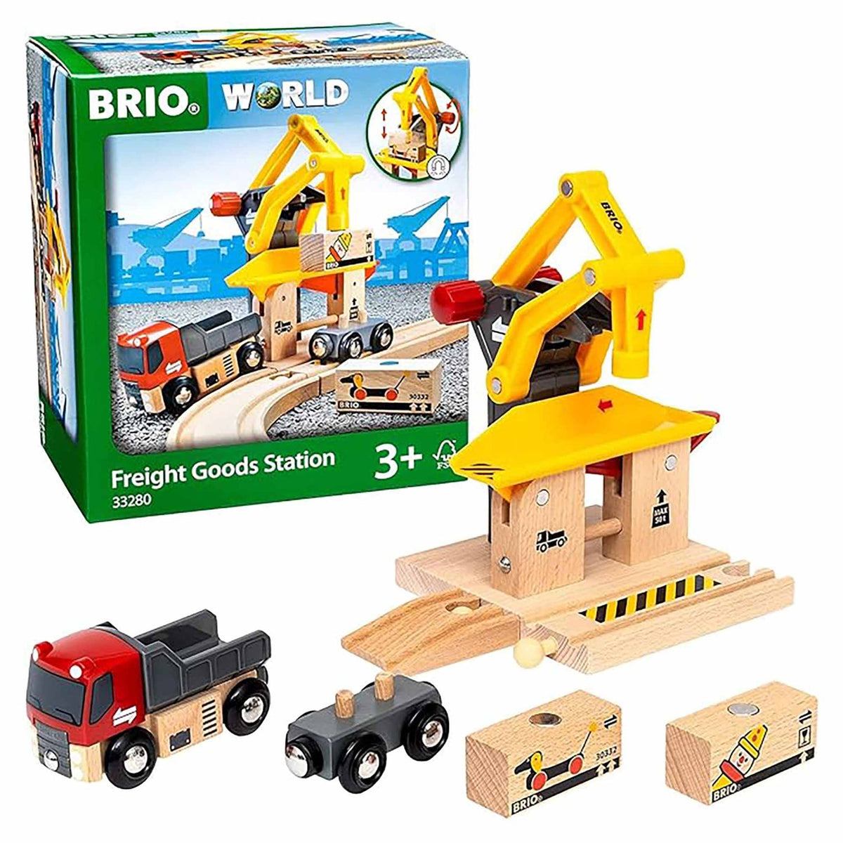 BRIO Freight Goods Station 6pcs 3yrs+ — My Playroom