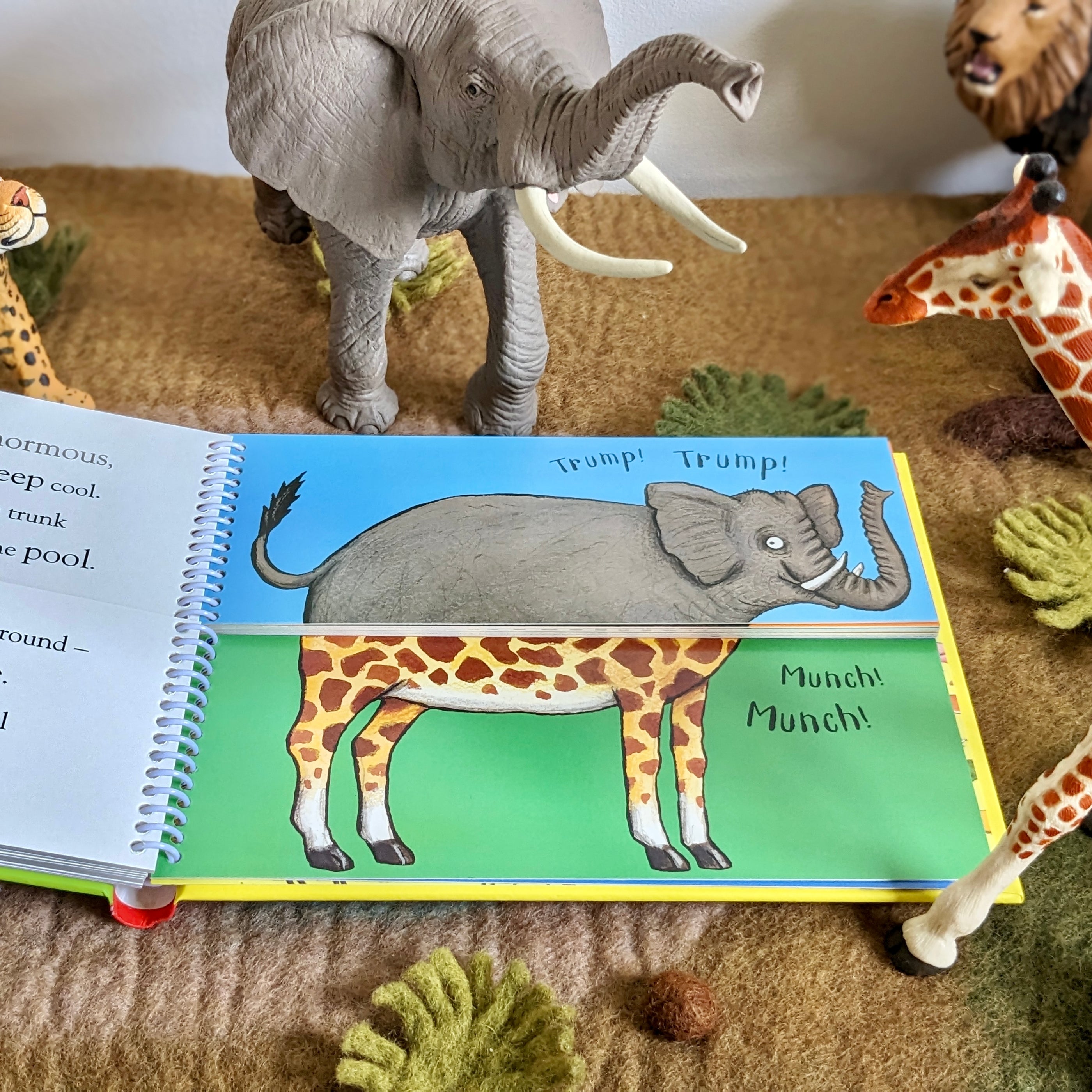 Flip Flap Safari Book by Axel Scheffler (Hardcover): Animals Safari Ki ...