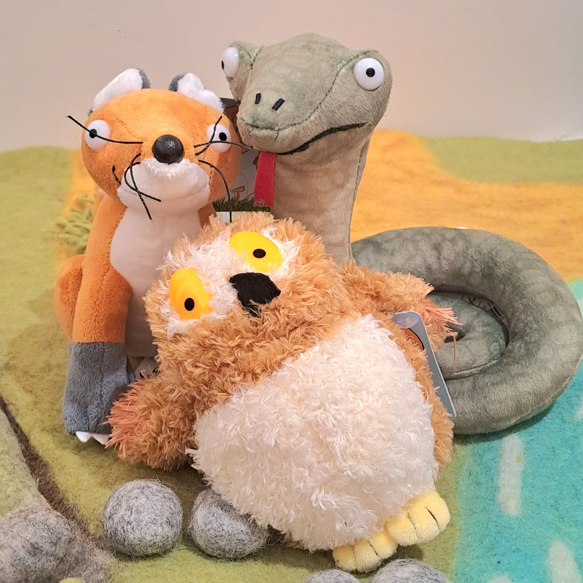 The Gruffalo Friends Plush Toys Bundle Set of 3 From The Story of The ...