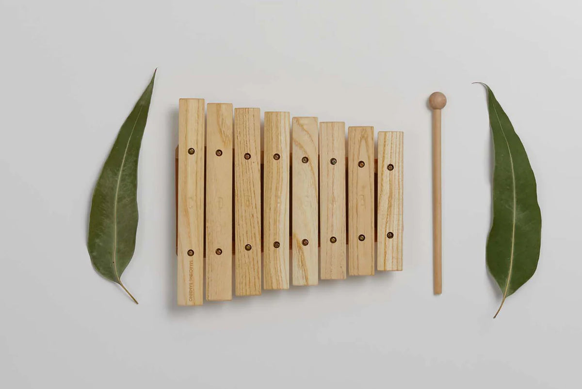 Wooden Xylophone 8 Notes In Tune by Marching Bambino Musical Instrumen ...