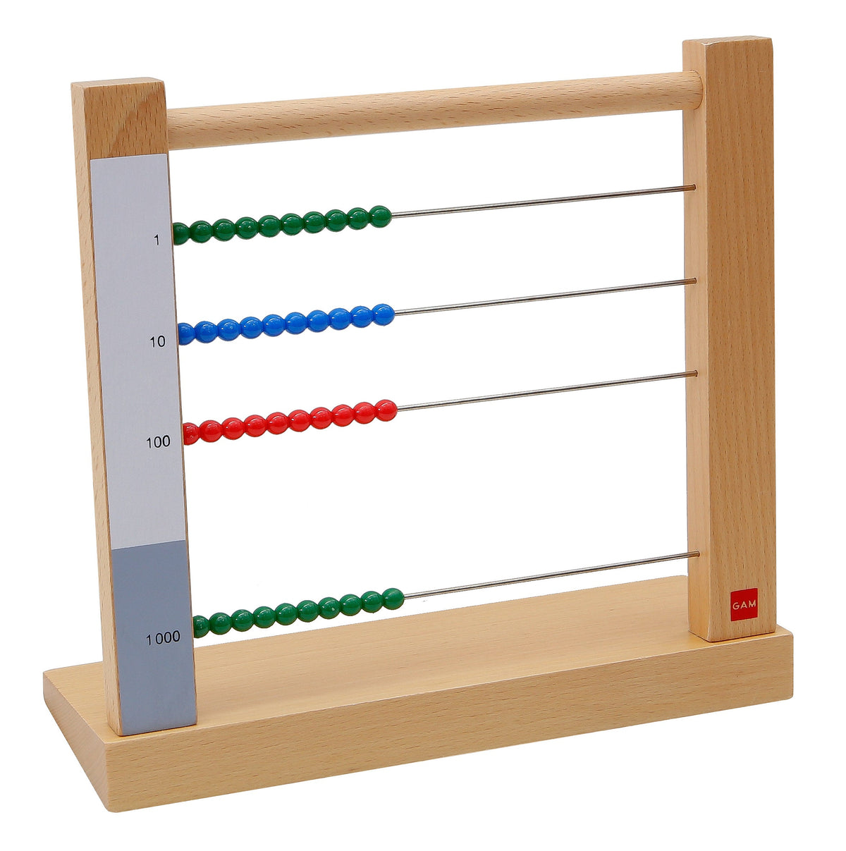 GAM Montessori Small Short Bead Frame Math Games for Kids 3yrs+ — My ...