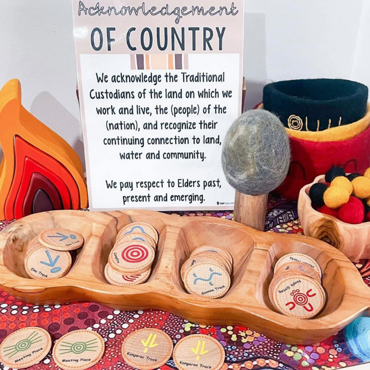 Papoose Felt Indigenous Nested Bowls Set of 3 First Nations Resources ...