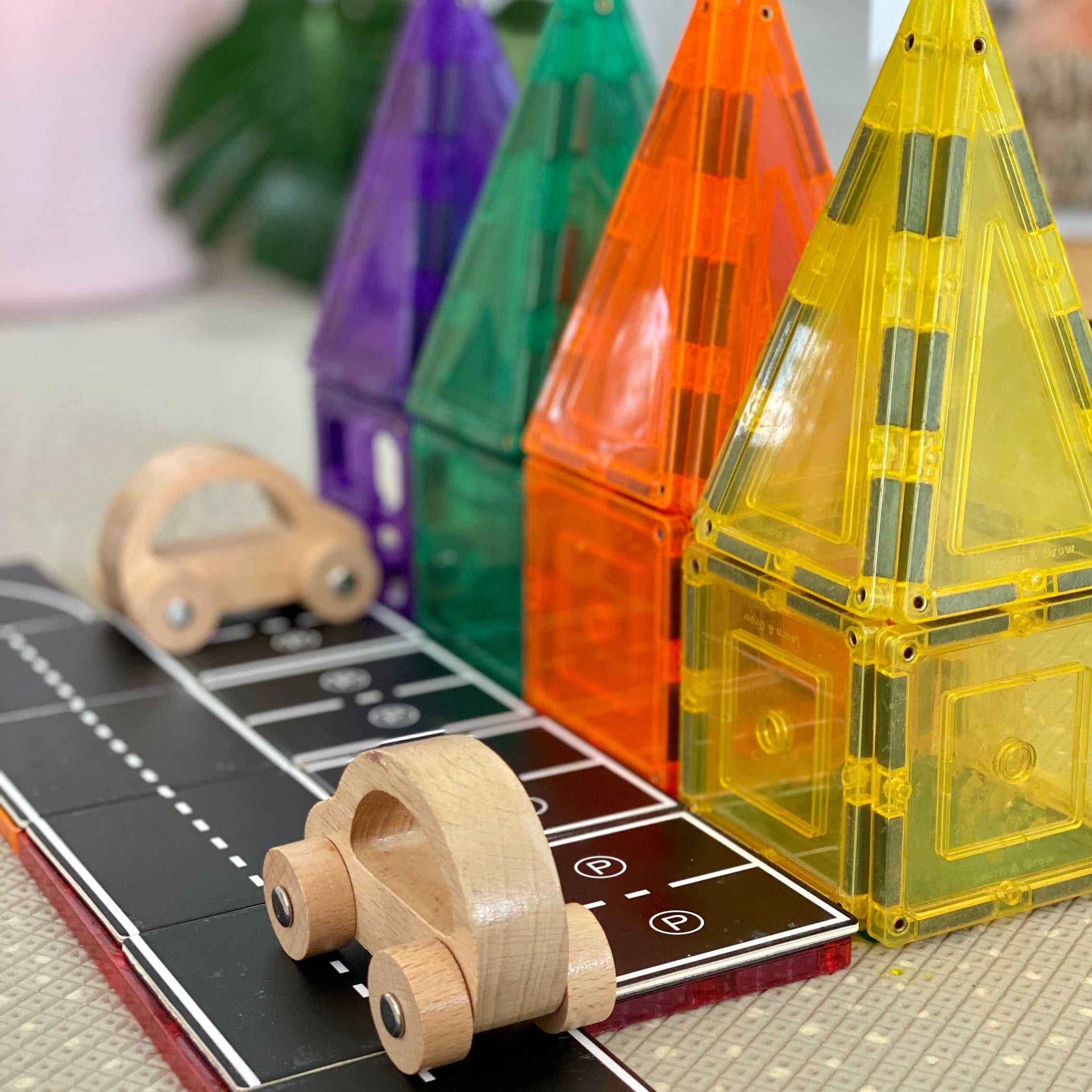 Magnetic Road Tiles | Creative Play and Learning — My Playroom