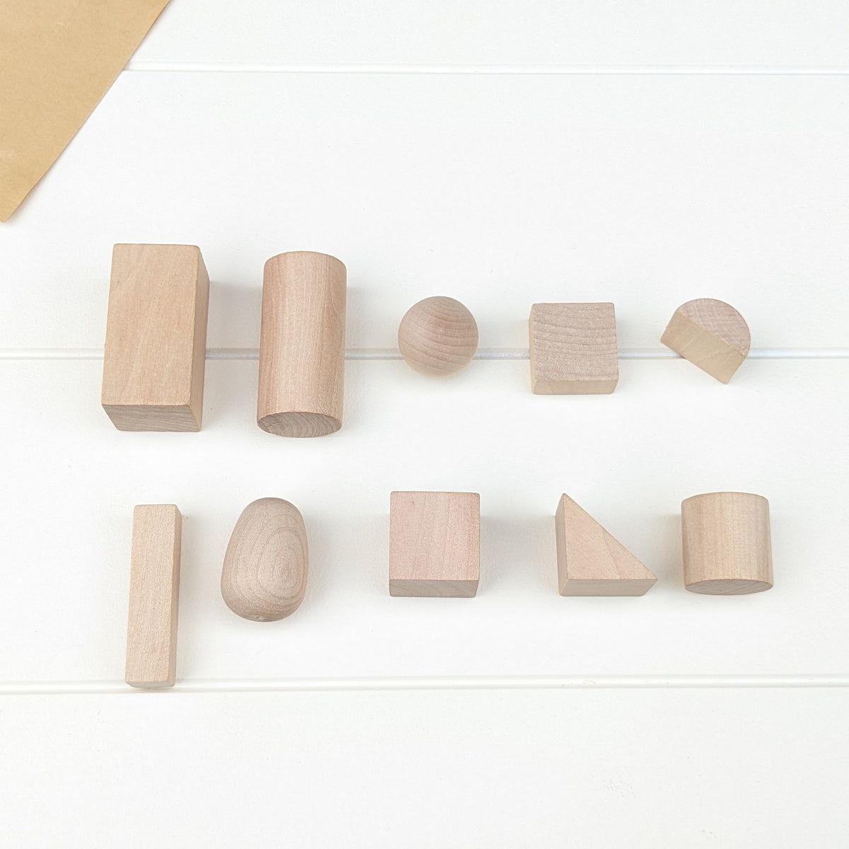 Montessori Sensorial Geometric Shapes Activity Set 10pc Early Math — My ...