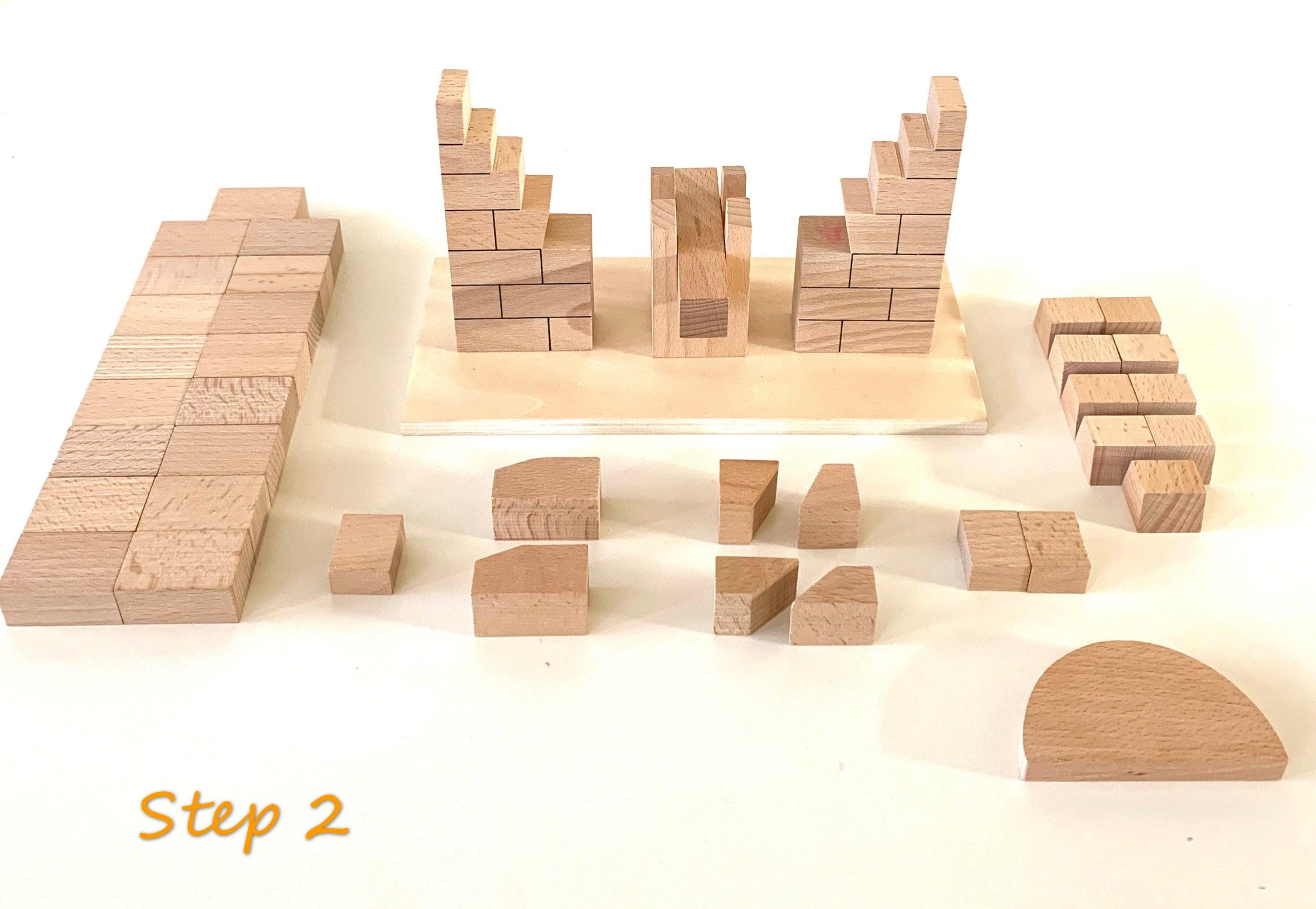 Montessori Roman Arch Building Blocks 4yrs+ — My Playroom