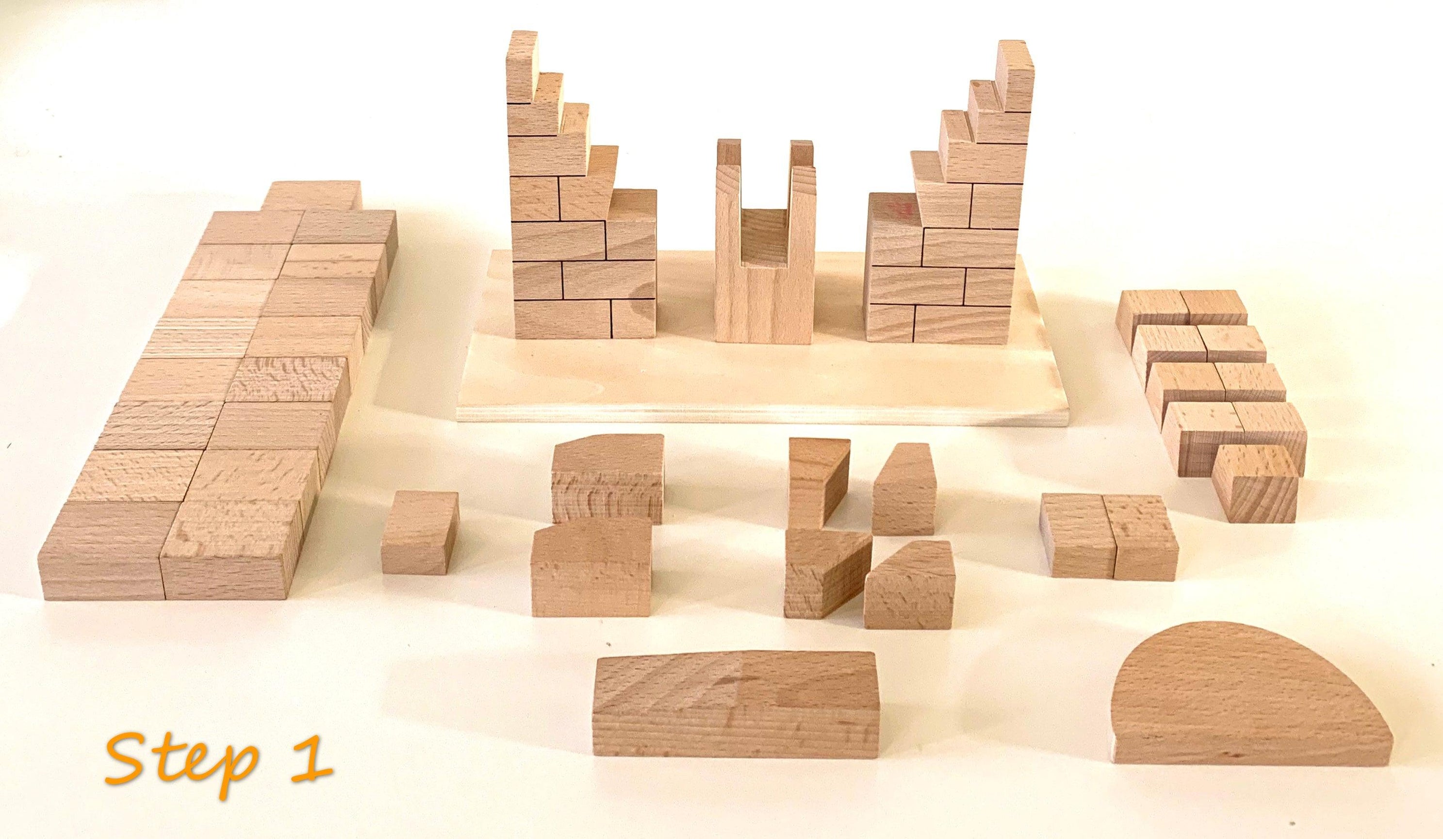 Montessori Roman Arch Building Blocks 4yrs+ — My Playroom