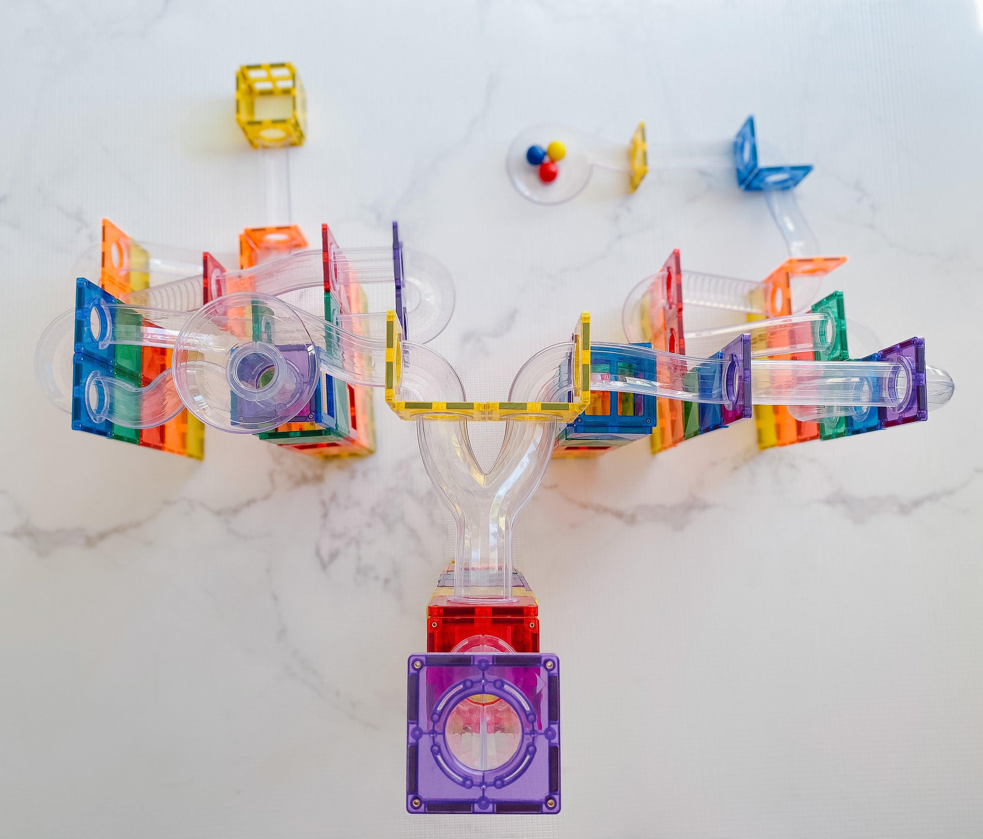 Connetix Rainbow Ball Run 92 Piece | FREE SHIPPING — My Playroom