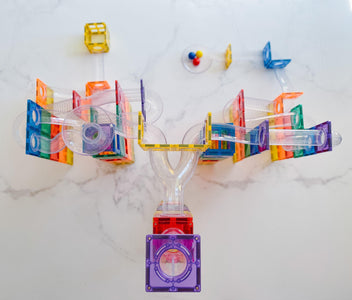 Connetix Rainbow Ball Run 92 Piece | FREE SHIPPING — My Playroom