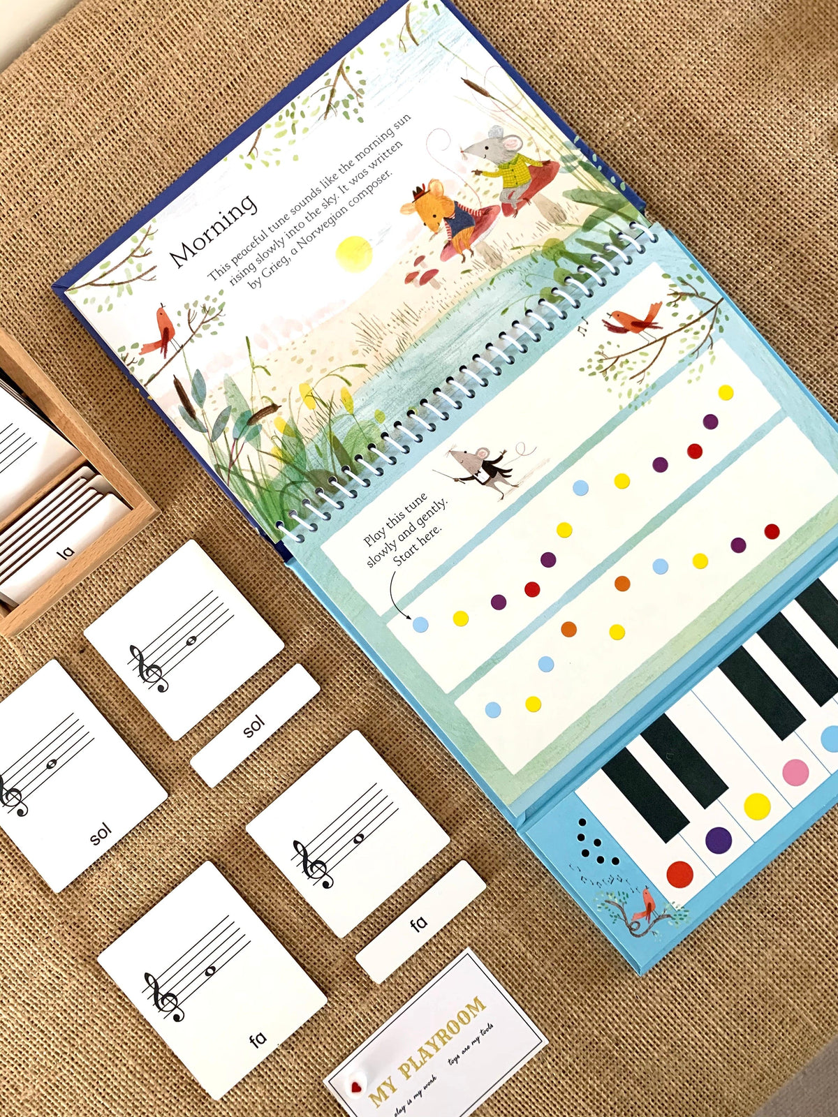 My First Keyboard Book Musical Instrument for Kids — My Playroom