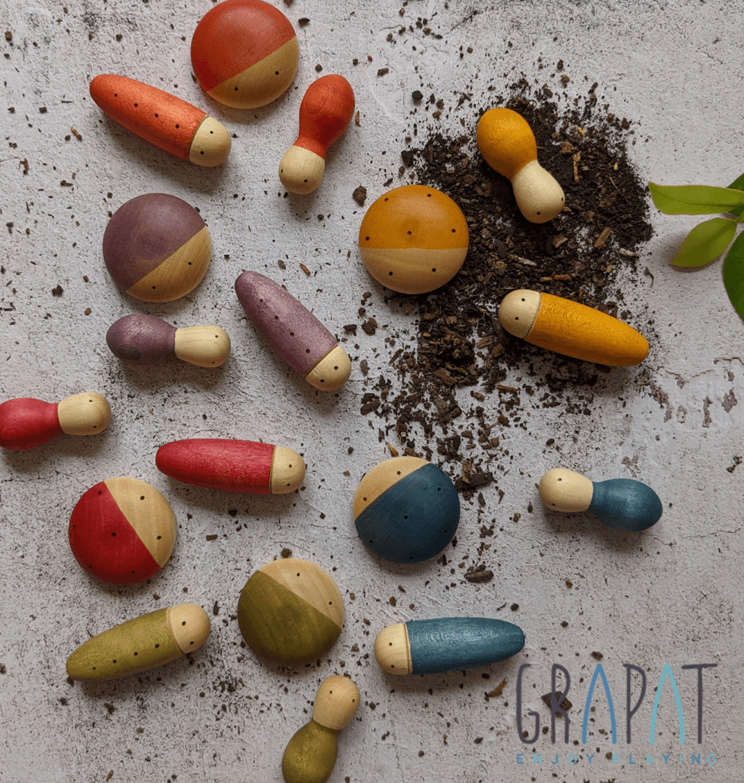 Grapat Insects 6 Colours 18 Pieces 3yrs+ — My Playroom