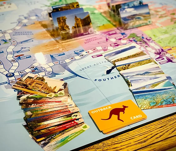 Australia Geography Game 120 Landmark Capital Cities States 5yrs+ — My ...