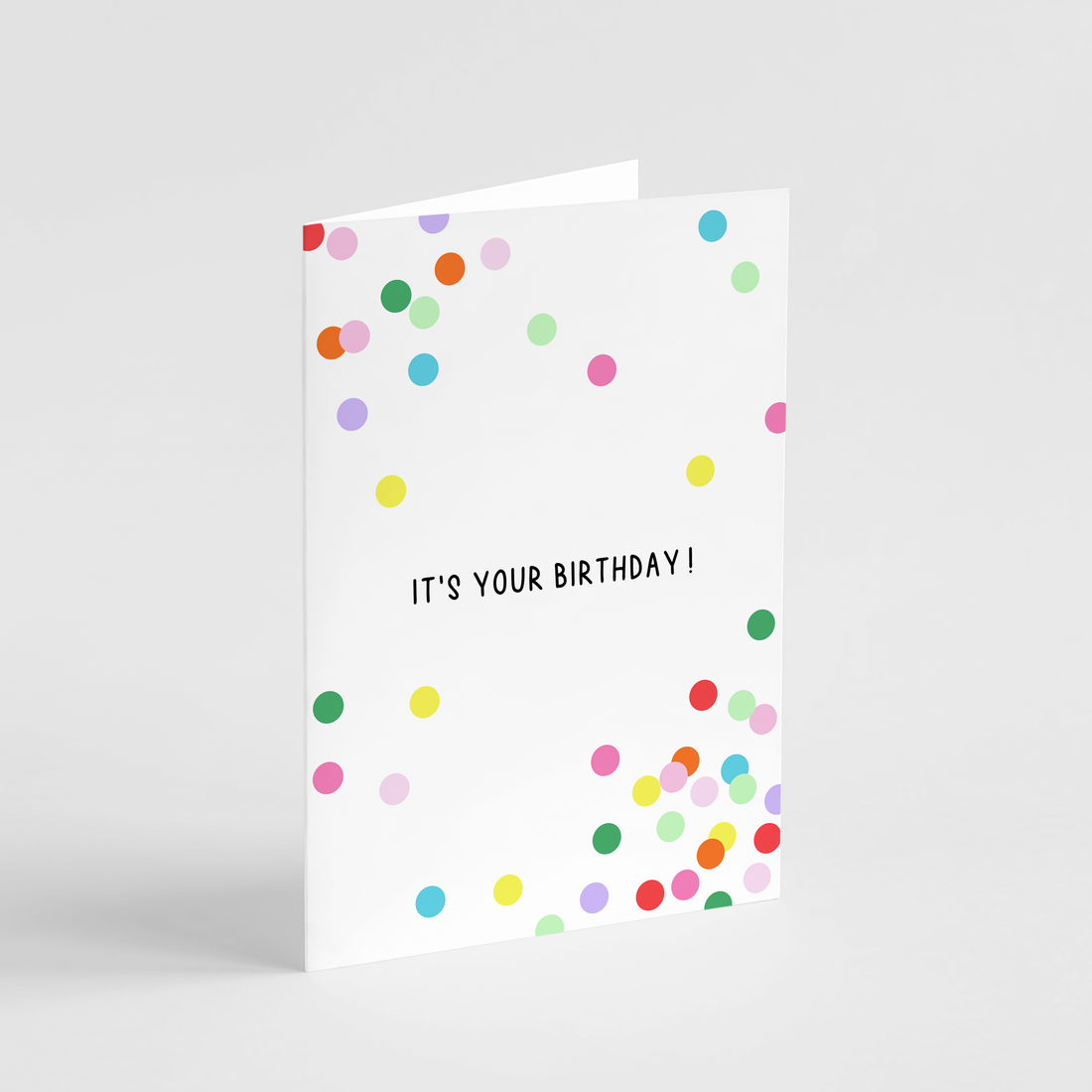 It’s Your Birthday Confetti Kids Birthday Card By Popsy Press — My Playroom