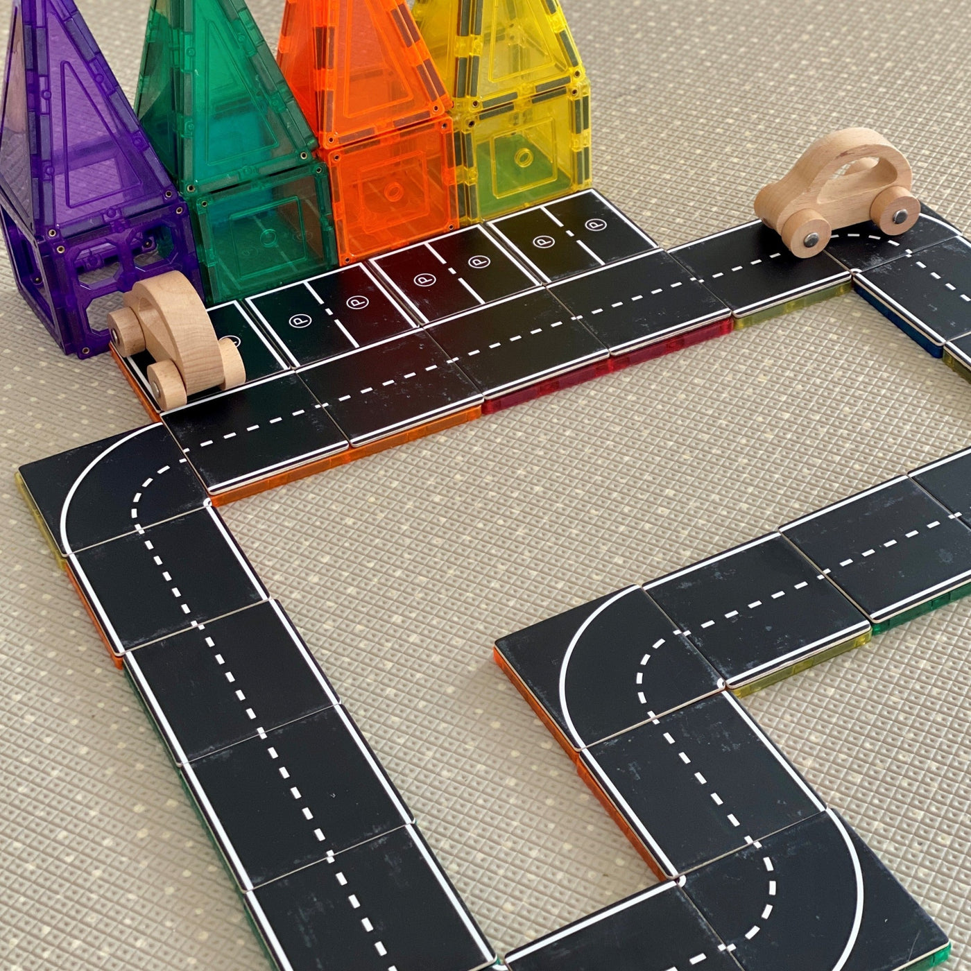 Magnetic Road Tiles | Creative Play and Learning — My Playroom