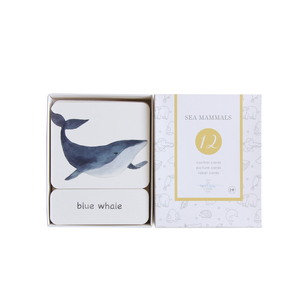 Montessori 3 Part Cards Nomenclature Ocean Sea Animals English 3yrs ...